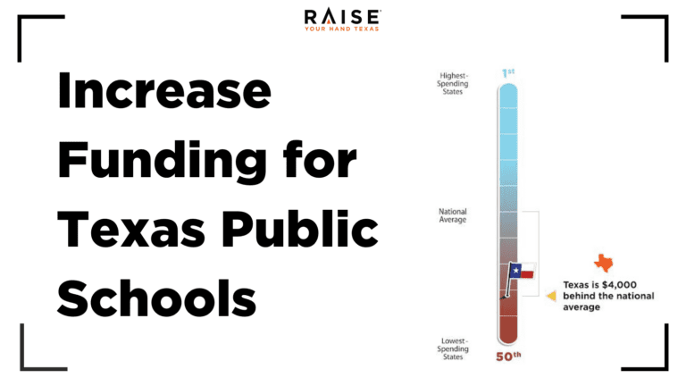 Raise Your Hand Texas Calls on 88th Legislature to Increase Funding for ...